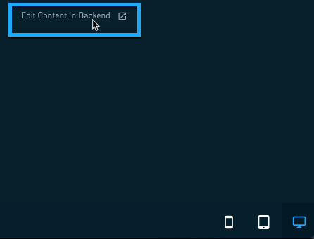 Front End Editor 2.0 Documentation