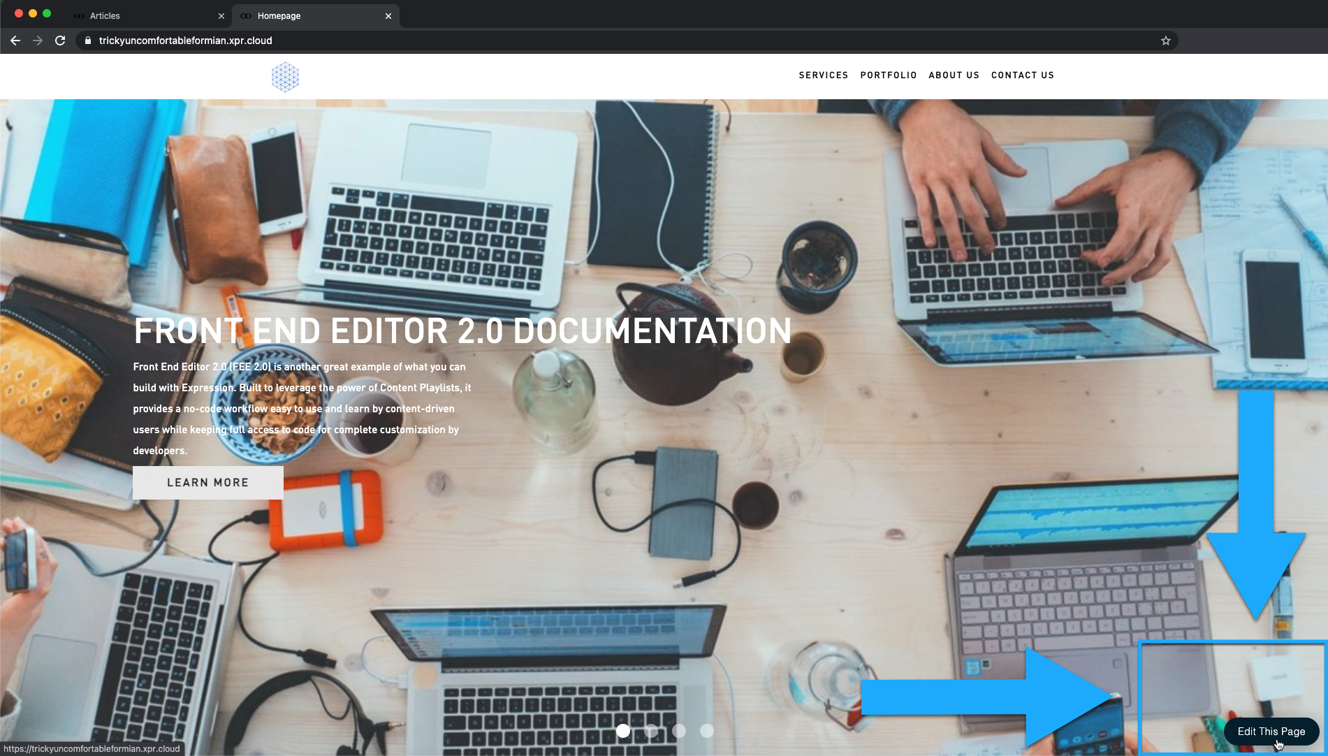 Front End Editor 2.0 Documentation